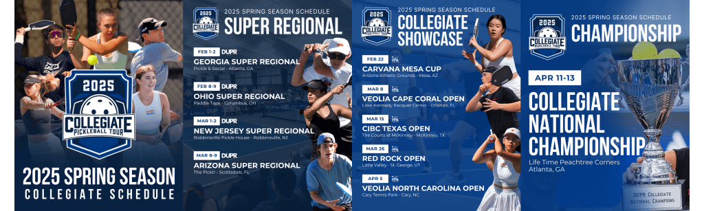 The Collegiate Pickleball Tour Is Set With a $100,000 Prize Purse